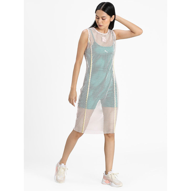Buy Puma Evide Mesh WoMen Pink Dress Online