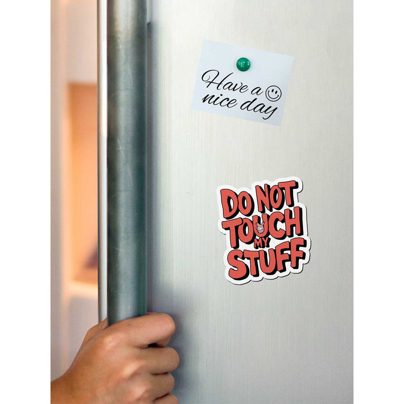 Buy Macmerise Do Not Touch My Stuff Fridge Magnet Online