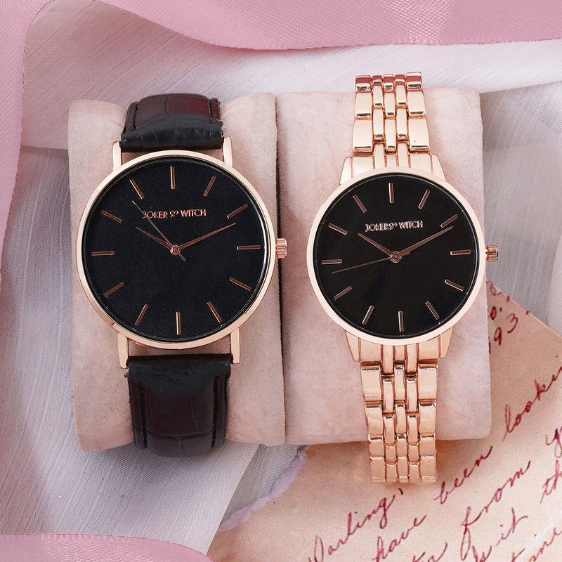 Buy Joker & Witch Cutie Pies Couple Watches Online