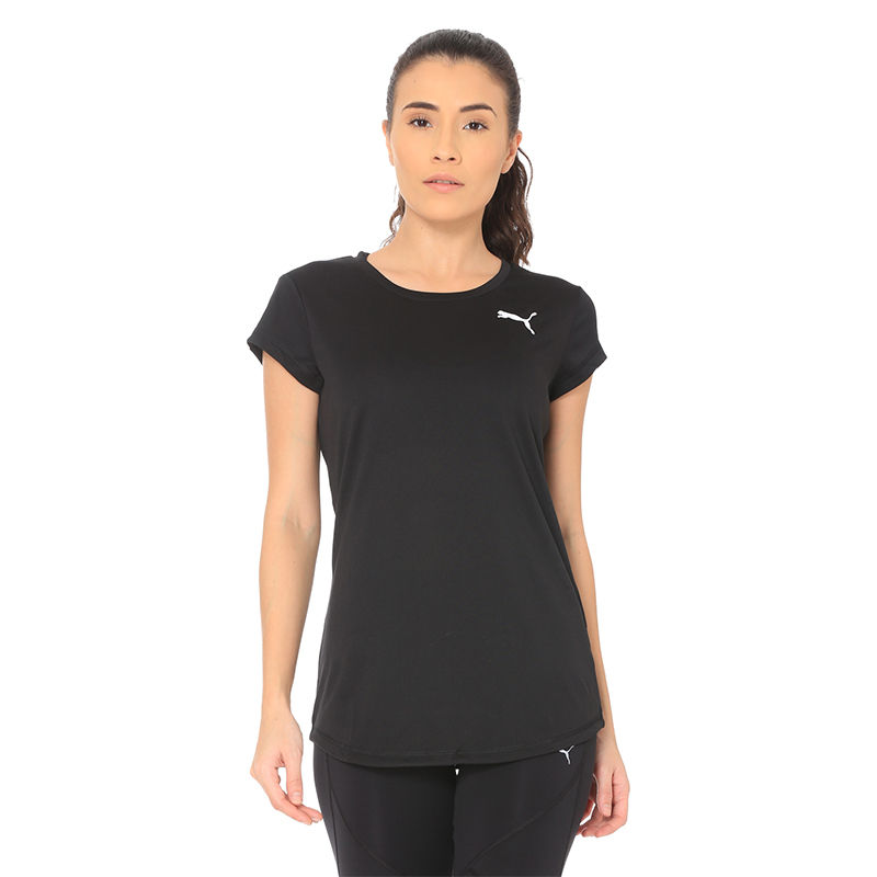 Puma Active Tee - Black: Buy Puma Active Tee - Black Online at Best ...
