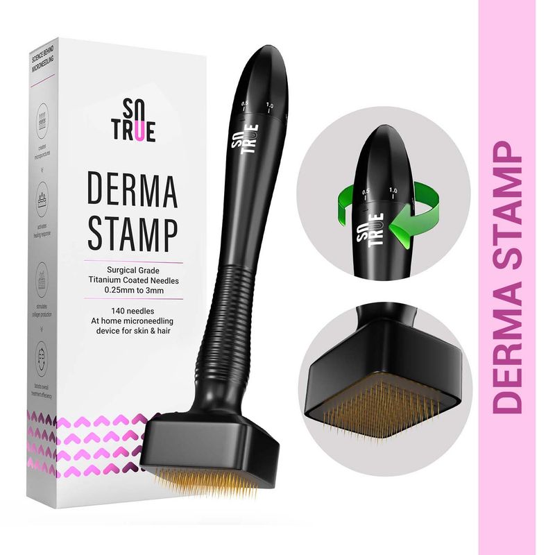 Buy Sotrue Derma Stamp With Titanium Coated Needles - 0.25mm to 3mm Online