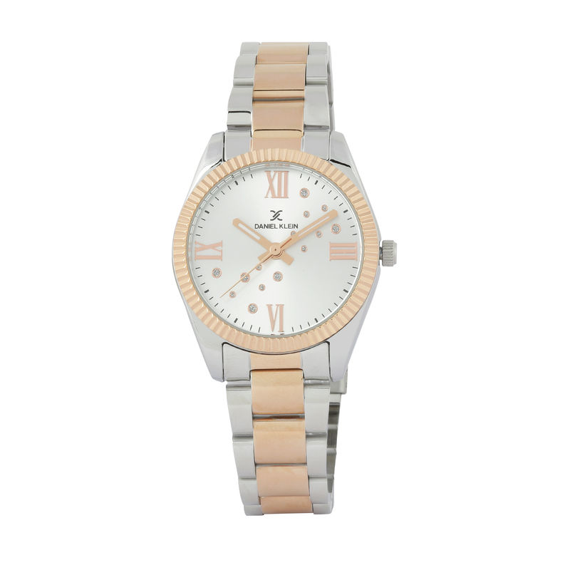Buy Daniel Klein Analog Silver Dial Women's Watch (DK.1.12463-7) Online