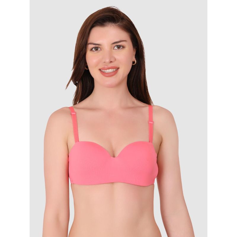 Buy BRACHY Women Padded Push Up Demi Cup T Shirt Multiway Balconette Bra Online