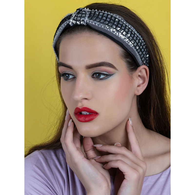 Buy Odette Black Beady Hair Band Online