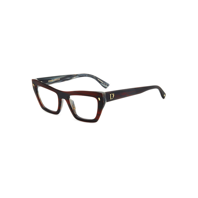 Buy Dsquared 108868 Women Brown Optical Eyeglass Frame (52) Online