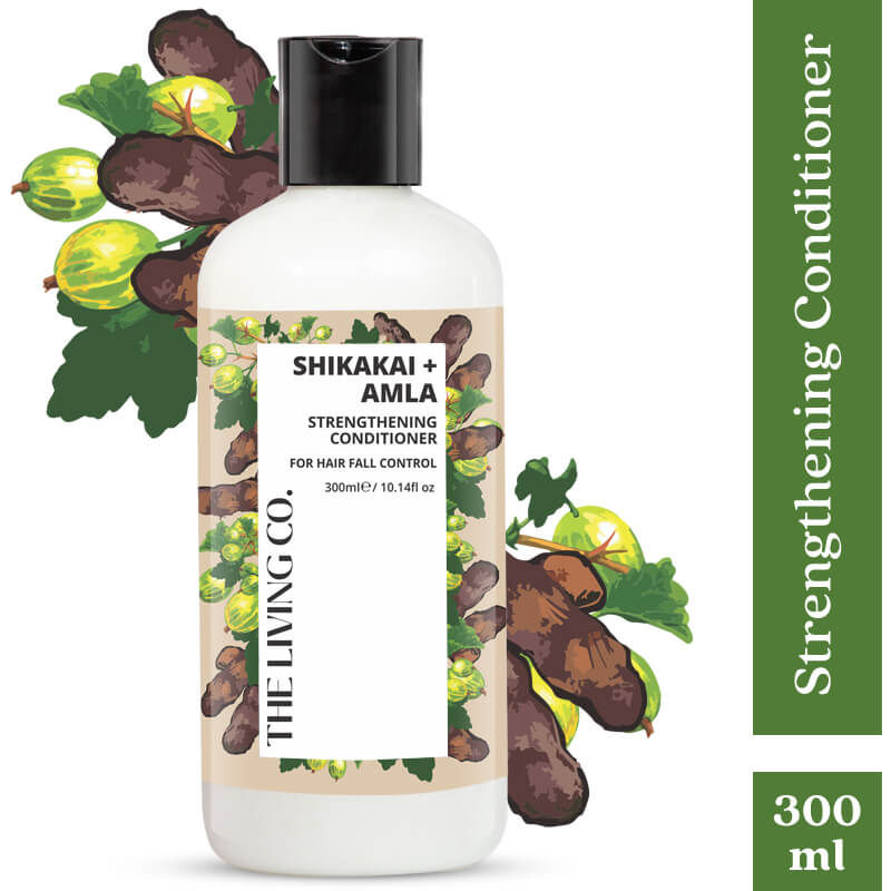Buy The Living Co. Strengthening Conditioner With Shikakai & Amla Online