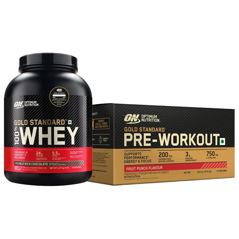 Buy Optimum Nutrition Gold Standard 100% Whey Protein Double Rich ...