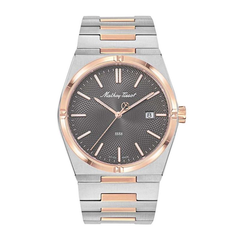 Buy Mathey-Tissot Men Zeus Grey Dial Analog Watch - H118RS (M) Online