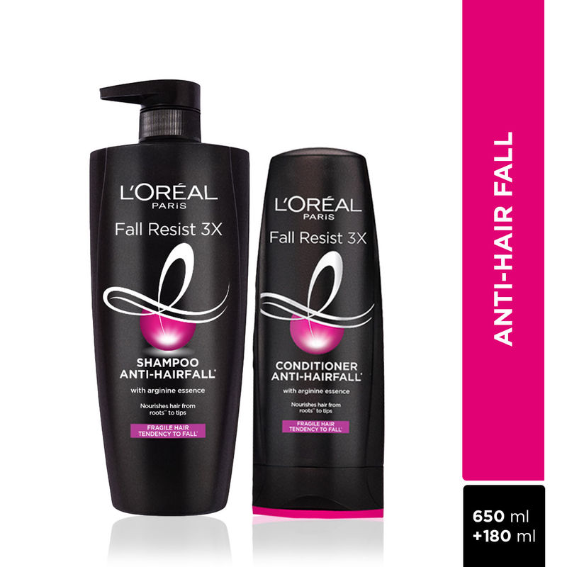 Buy L'Oreal Paris Fall Resist 2 Step Combo for Hair Fall Control ...