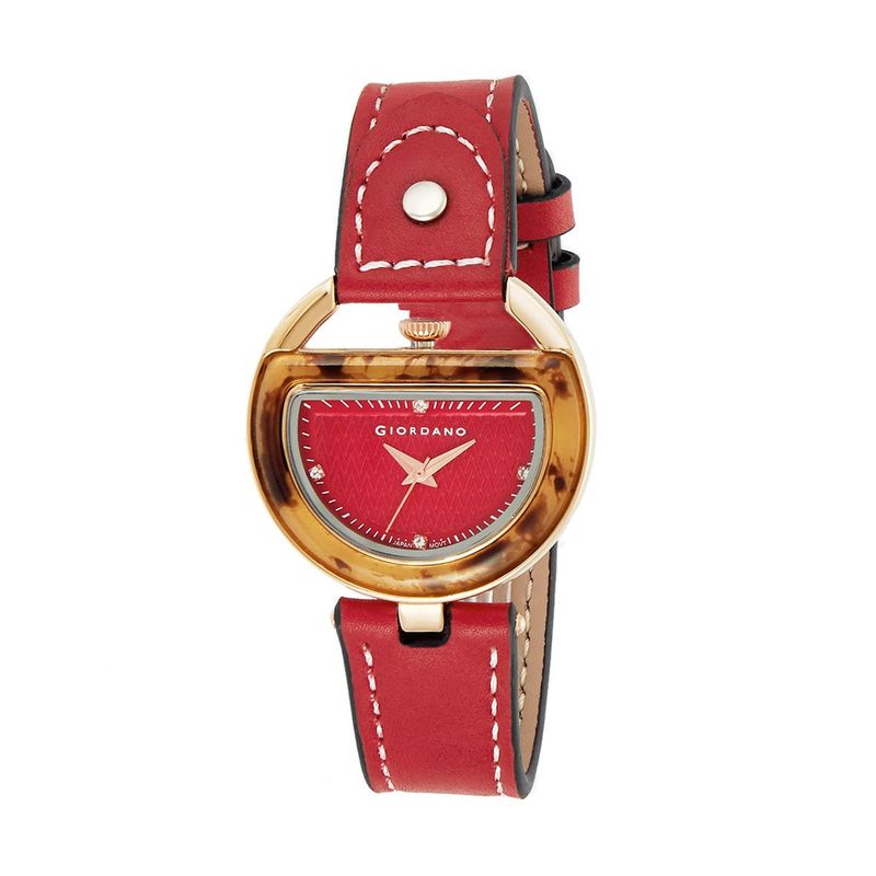 Buy Giordano Analog Red Dial Women's Watch Online