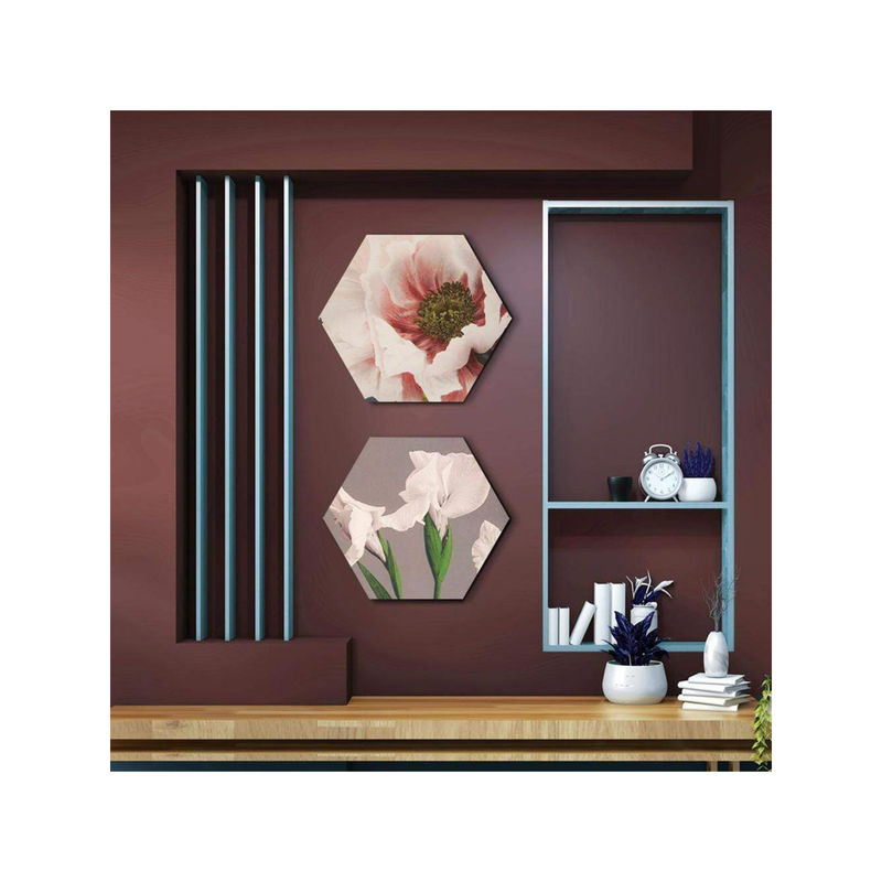 Buy The Artment Bloom Your Way Canvas Matte Finish Set Of 2 Multi ...