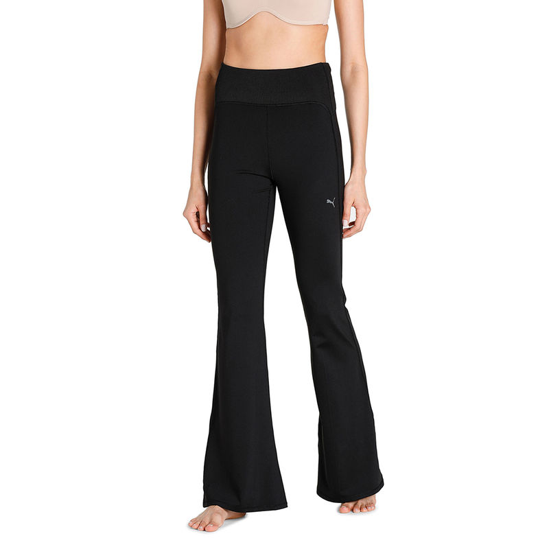 Buy Puma Studo Yogn Rb Wast Flare Womens Black Pant Online