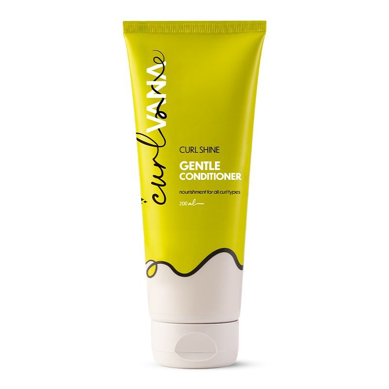 Buy Curlvana Curl Shine Gentle Conditioner Curly, Wavy, Coily Hair, No ...