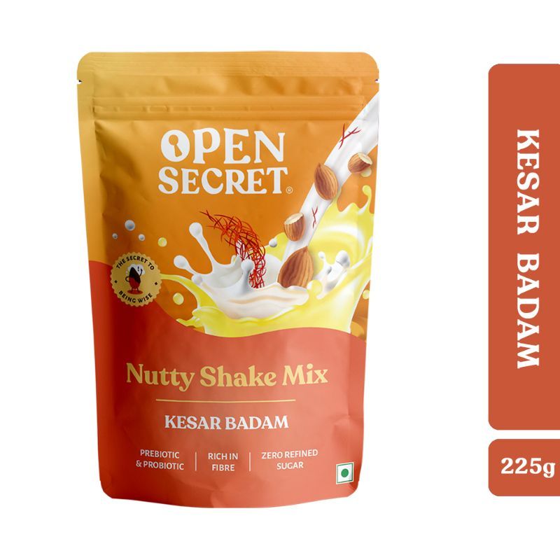 Buy Open Secret Kesar Badam Nutty Shake Mix Online