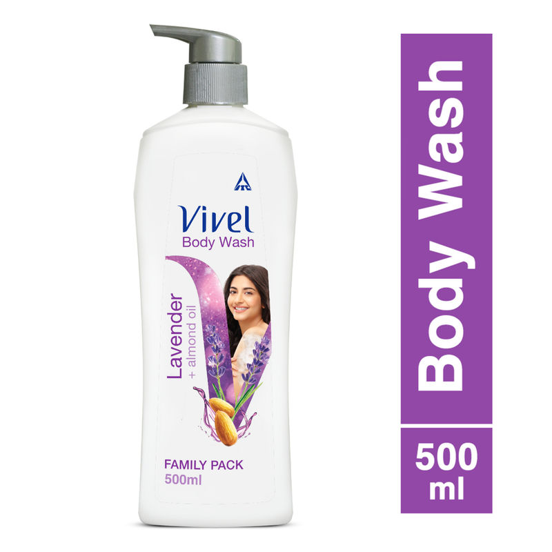 Buy Vivel Lavender & Almond Oil Body Wash Online