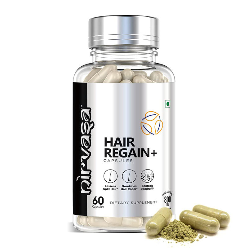Nirvasa Hair Regain Plus For Hair Revitalization: Buy Nirvasa Hair ...