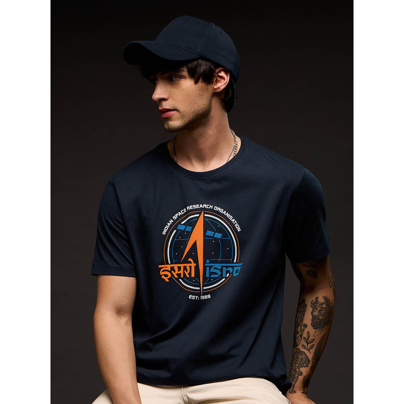 Buy The Souled Store Official Isro: Logo Men T-shirts Online