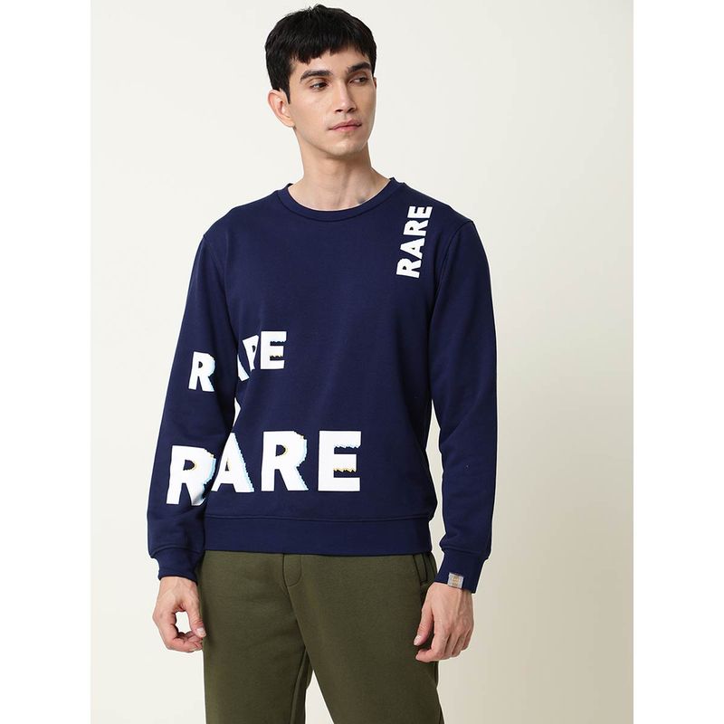 Rare Rabbit Clovis Navy Blue Sweatshirt: Buy Rare Rabbit Clovis Navy ...