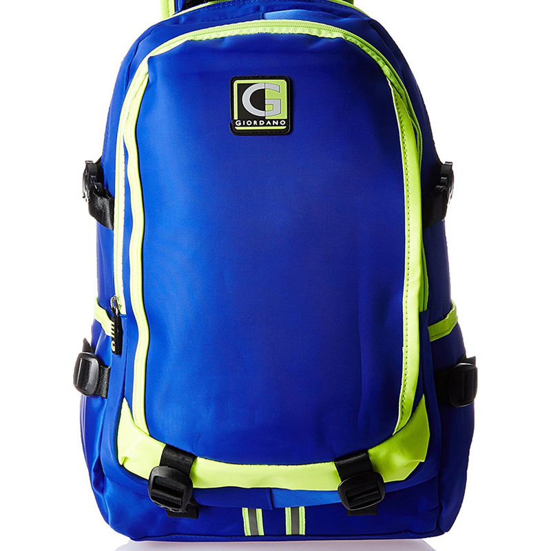 Buy Giordano Men's & Women's Blue Solid Backpack Online