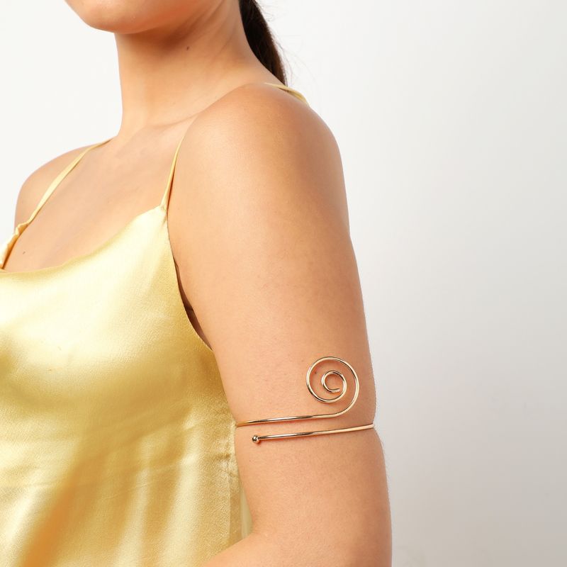 Buy SOHI Gold Plated Party Designer Armlet for Women Online