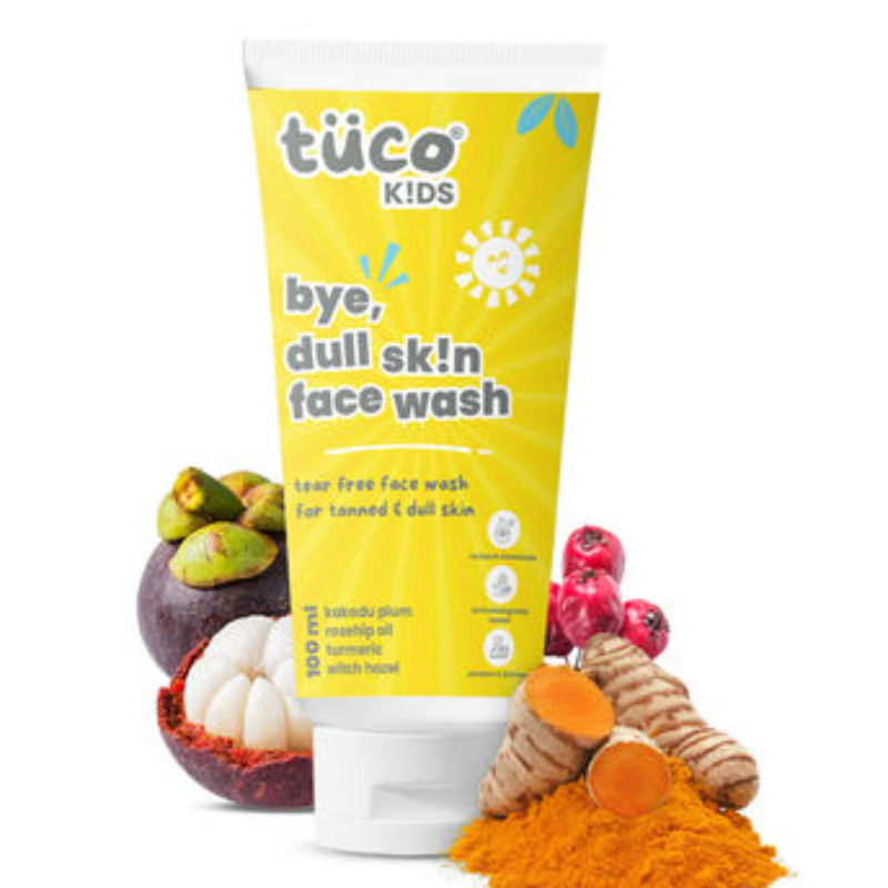 Buy TuCo Intelligent Kids Dull Skin Facewash, Dull Skin, Turmeric ...