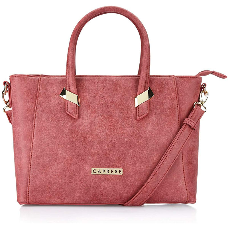 Buy Caprese Rebecca Carmine Medium Tote Bags Online