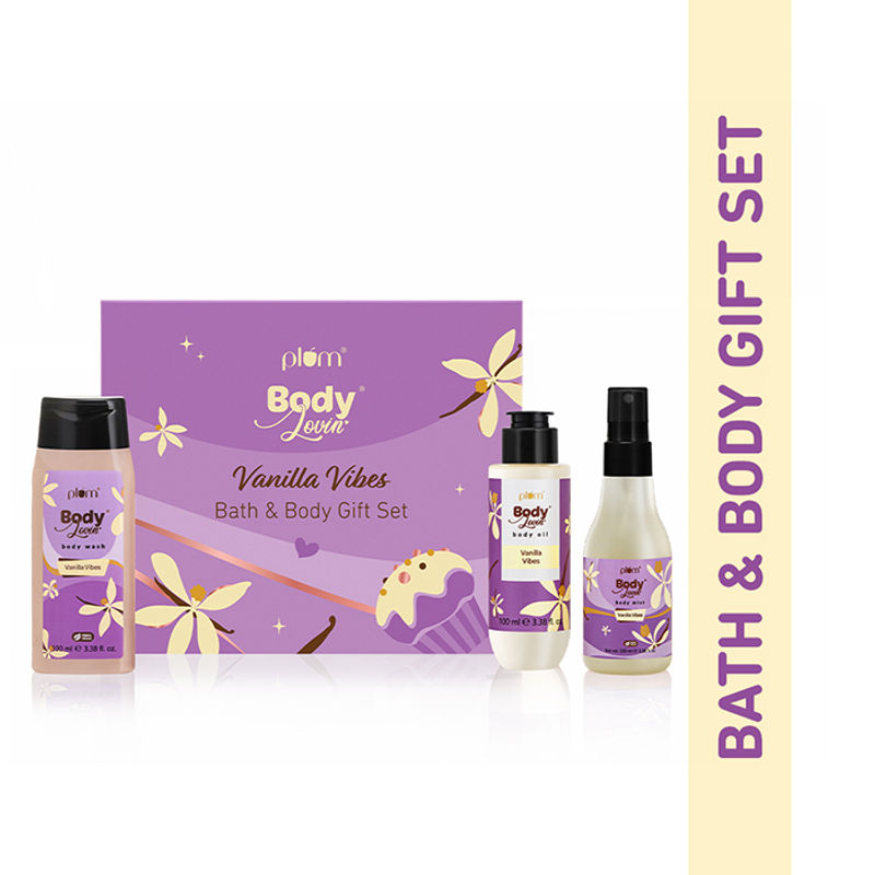 Buy Plum BodyLovin Vanilla Vibes Bath & Body Gift Set Online