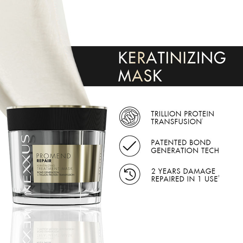 Buy Nexxus Promend Repair Keratinizing Deep Bond Treatment Mask For ...