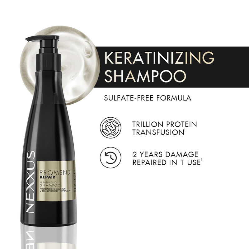 Buy Nexxus Promend Repair Keratinizing Sulfate - Free Deep Bond Repair ...