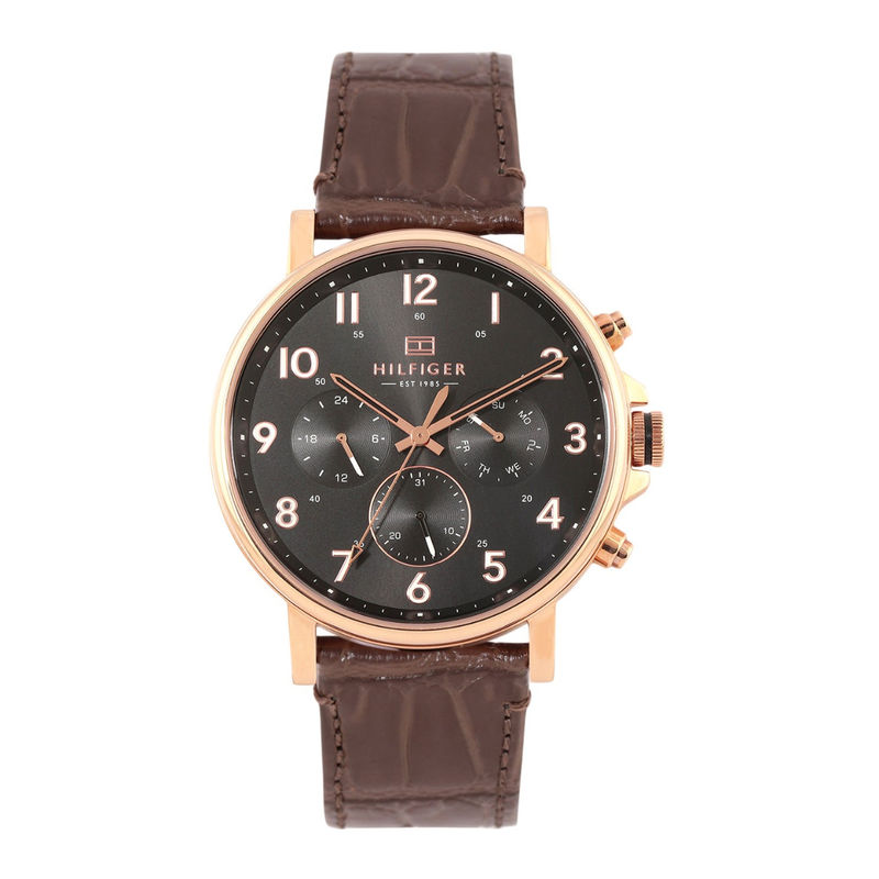 Buy Tommy Hilfiger TH1710379 Black Dial Analog Watch For Men Online