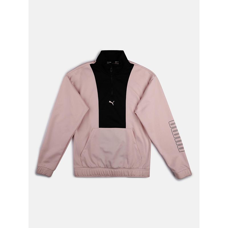 Puma Run Train Quarter-Zip Girls Pink Sweatshirts: Buy Puma Run Train ...