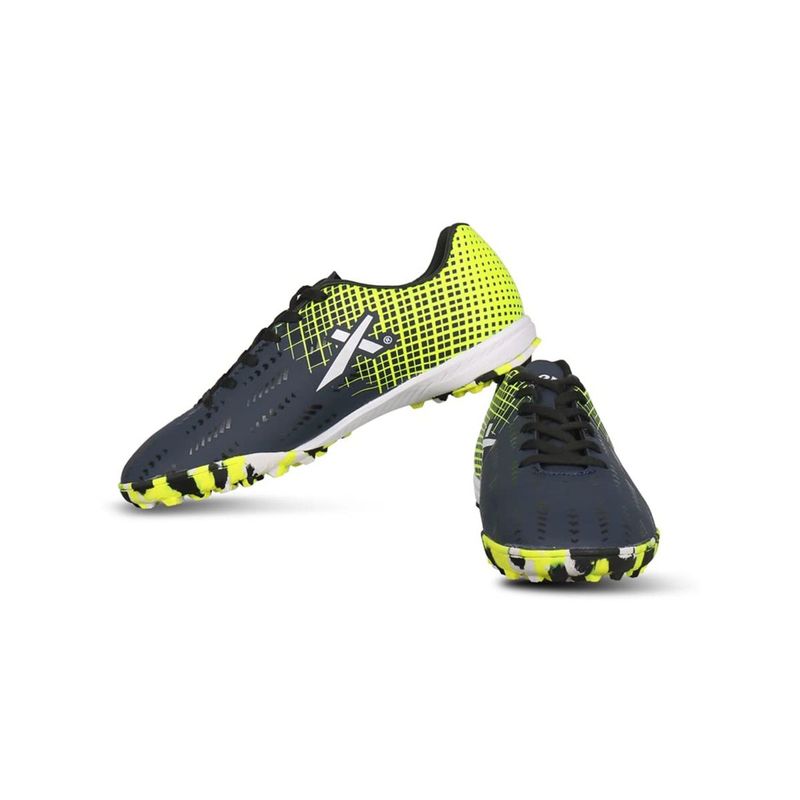 Buy Vector X Royale Plus Men Turf Football Shoes for Men - Navy - Green ...