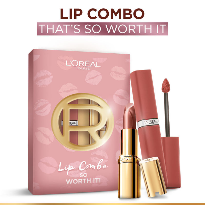 Buy L'Oreal Paris Lip Combo That'S So Worth It - Infallible Matte ...