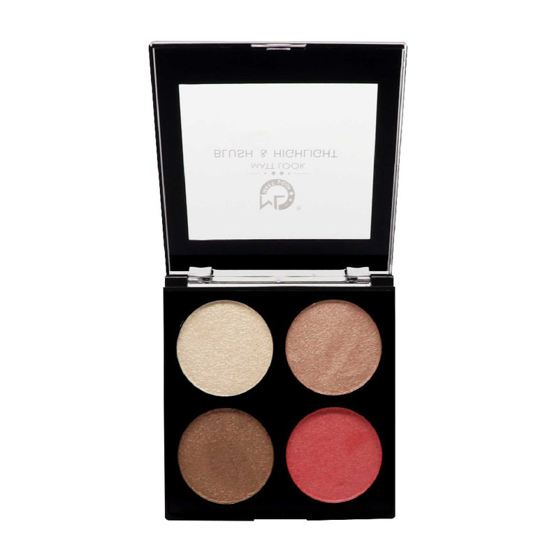 Buy Matt look Make-up Series Baked Blush & Highlight Palette Online
