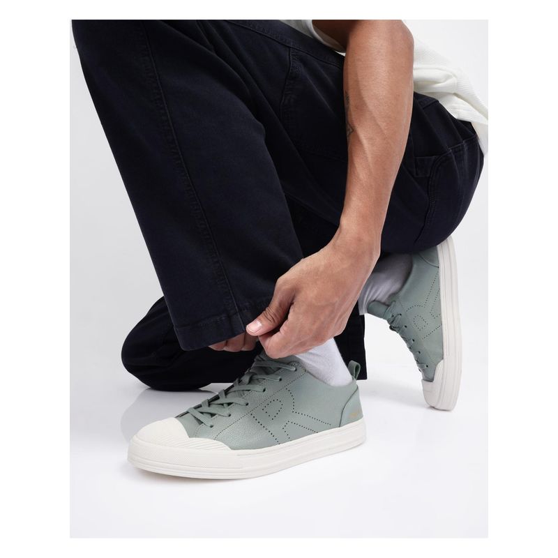 Buy Rare Rabbit Sauron Pro Sage Green Sneakers Online