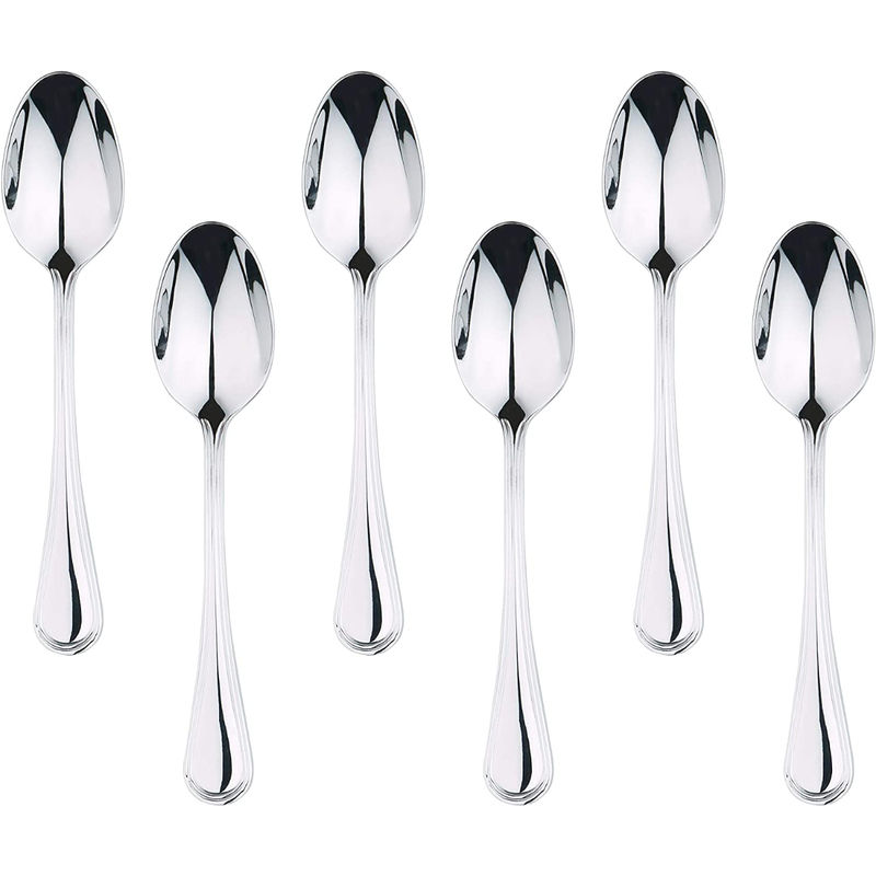 Buy Bergner Crown 6 Pcs Stainless Steel Mocha Spoon Set Online