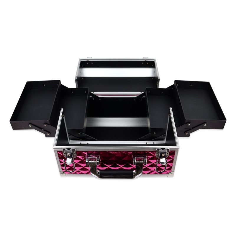Buy NFI Essentials Pink Large Makeup Cosmetic Box for Women Online