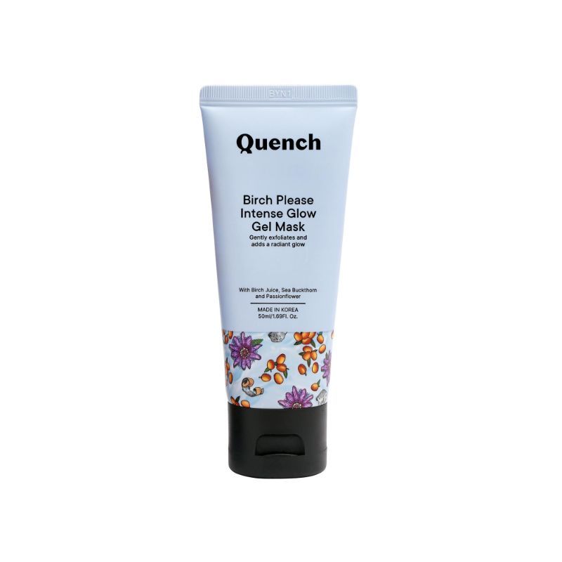 Quench Birch Please Intense Glow Gel Mask, Licorice, Cherry Blossom ...