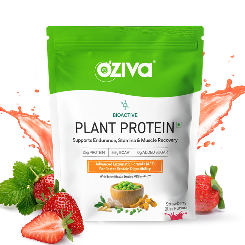 Buy Oziva Bioactive Plant Protein Powder for Better Muscle Recovery ...