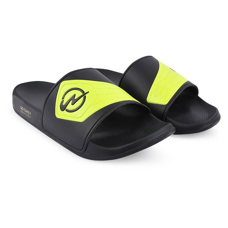 Buy Campus Gc-2308 Black Mens Sliders Online