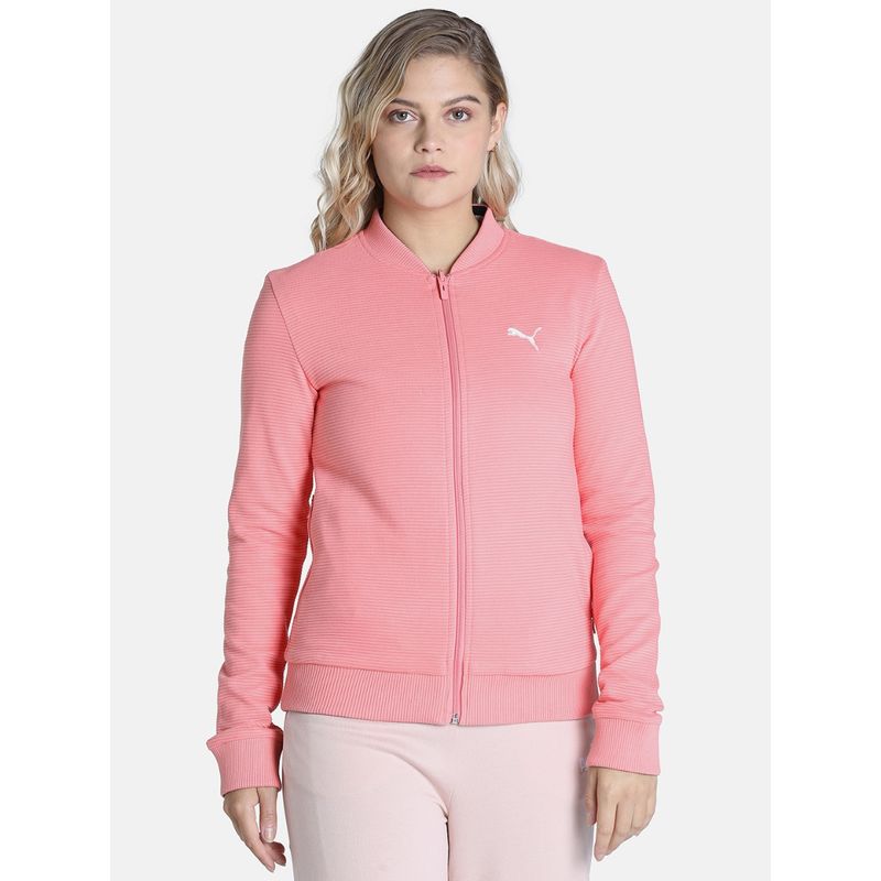 Buy Puma Ws Reversible Full-zip Women Pink Jacket Online