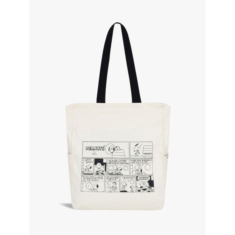 EcoRight Zipper Tote Bag - Comic Strip - Natural: Buy EcoRight Zipper ...