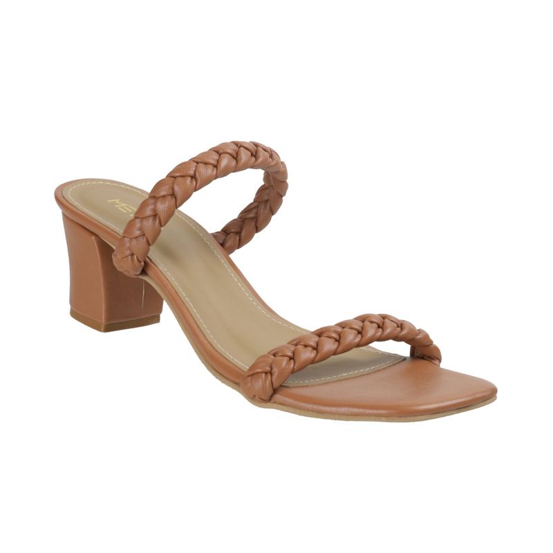 Buy Metro Women Casual Synthetic Tan Sandals Online