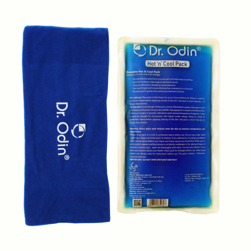 Buy Dr. Odin Transparent Hot & Cool Gel Pack For Pain Relief, Designed ...