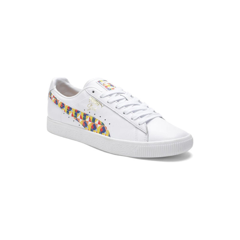 Buy Puma Clyde Graffiti Unisex Casual Shoes - White Online