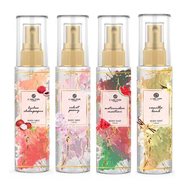 Buy Carlton London Perfume Combo Lychee, Velvet Peony, Vanilla And ...