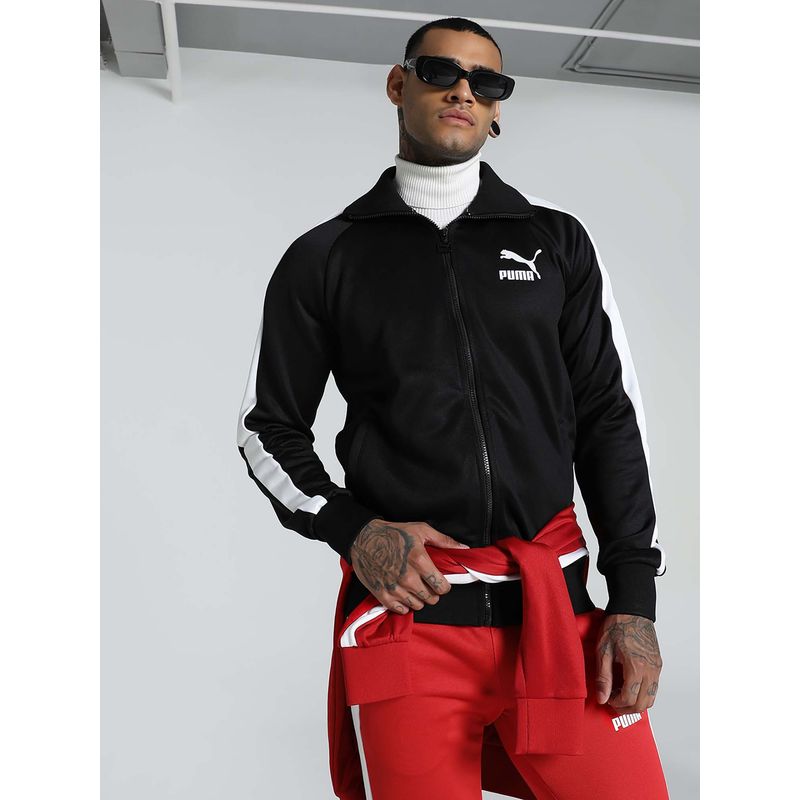 Buy Puma Iconic T7 Men Black Track Jacket Online