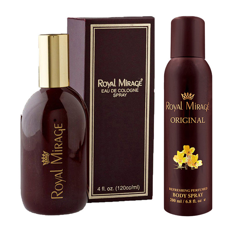 Buy Royal Mirage Original Cologne Spary & Original Deododrant - Pack Of ...