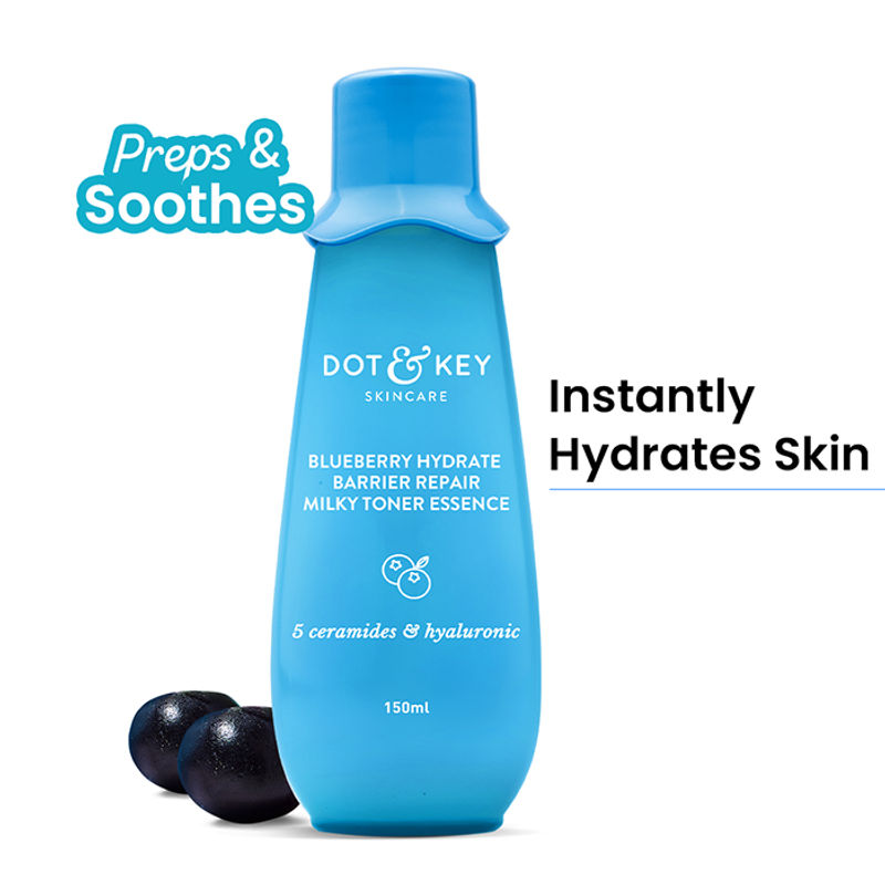 Buy Dot & Key Blueberry Hydrate Barrier Repair Milky Toner Essence ...