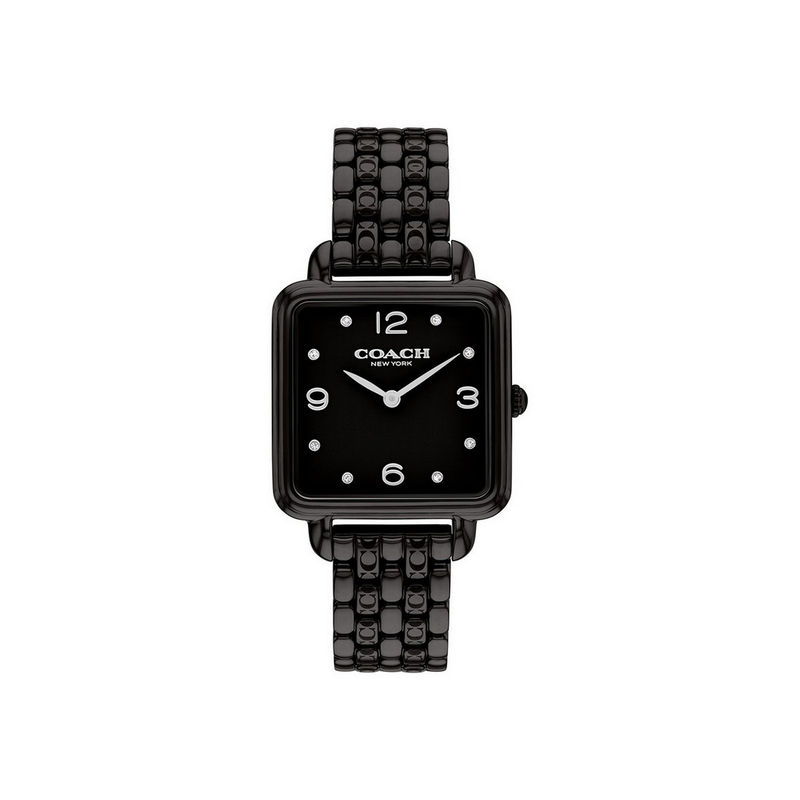 Buy Coach Women Cass Black Square Dial Analog Watch - 14504533 (M) Online